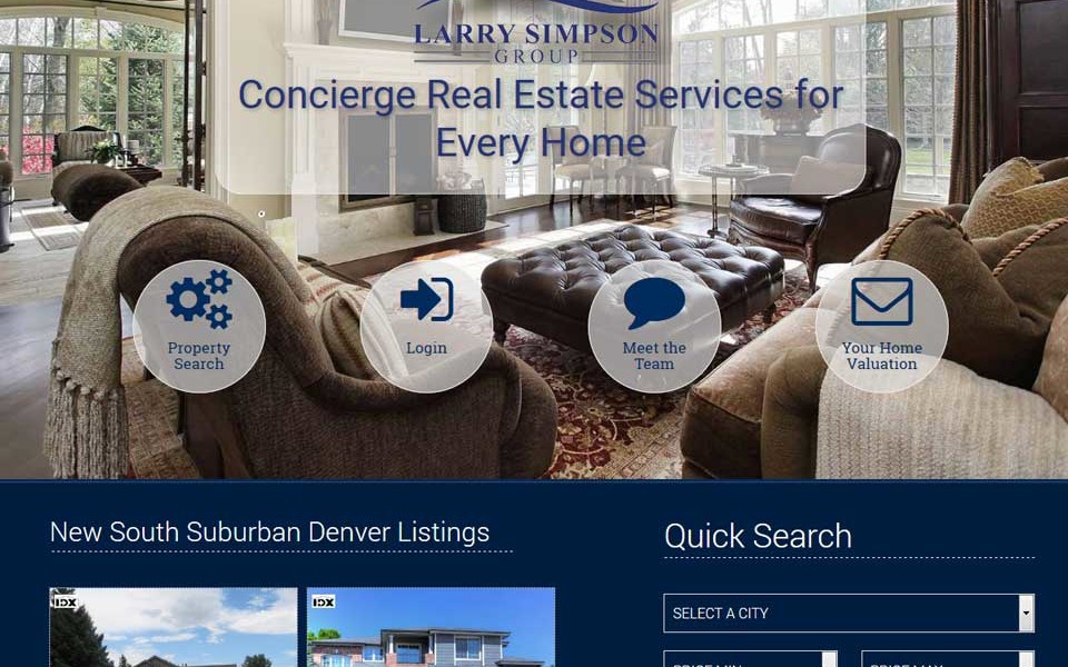 Larry Simpson Group - Real estate websites, IDX and Lead Management
